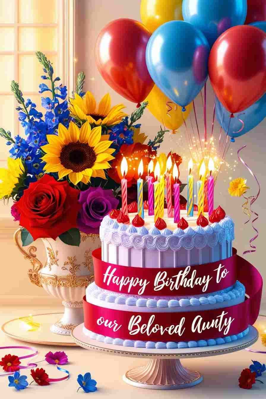 Happy Birthday Aunty - 90+Heartfelt Wishes & Messages